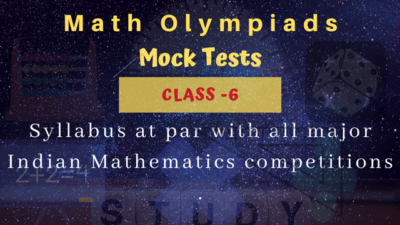 Class-6, Math Olympiads - DecodeMonk
